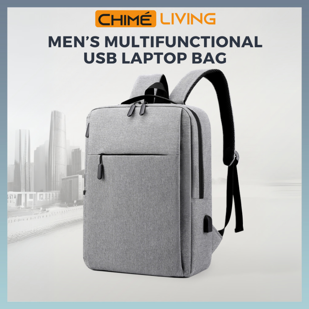 Multi-Functional Backpack with USB Charging | Waterproof Laptop Bag for ...