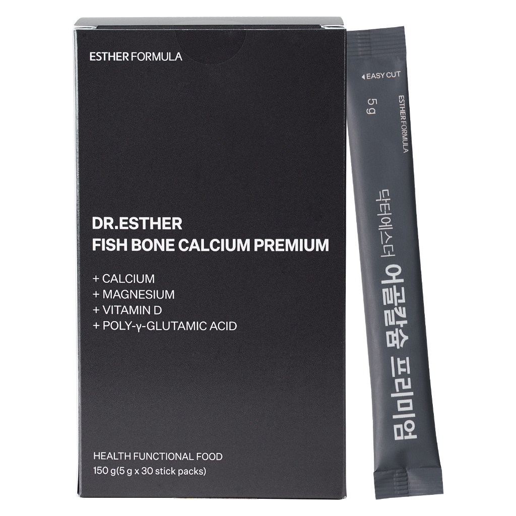 [Esther Formula] Fishbone Calcium Premium | 5g X 30 packets | Bone Care ...