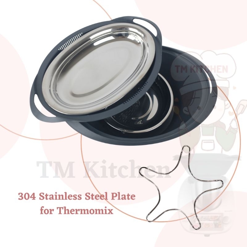 Thermomix Accessories Premium Quality 304 Stainless Steel Steam Plate ...
