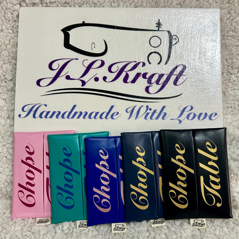 “Chope” Handmade Pocket Size Tissue Pouch Water Resistant Chope seats ...