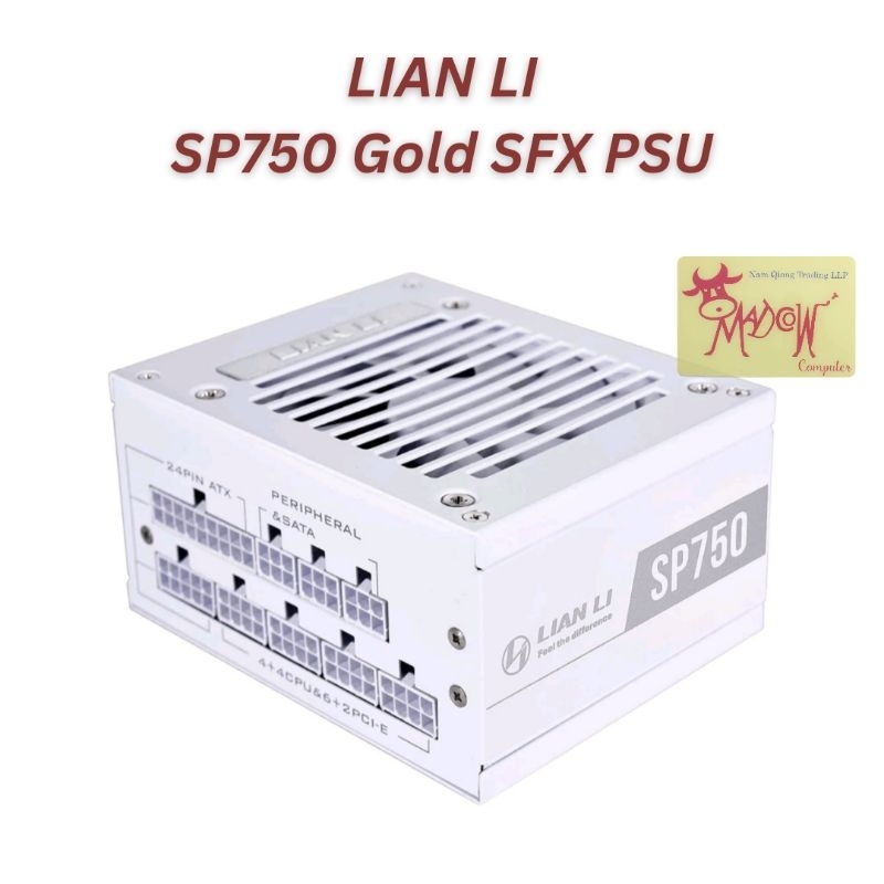 LIAN LI SP750 80+ GOLD Full Modular SFX Power Supply (White) | Shopee ...
