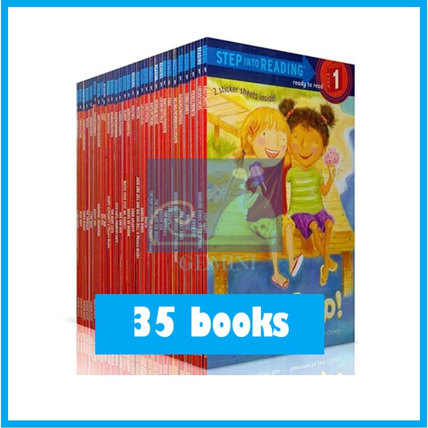 👉[SG READY STOCK] [35 BOOKS] STEP INTO READING - LEVEL 1 | Shopee Singapore