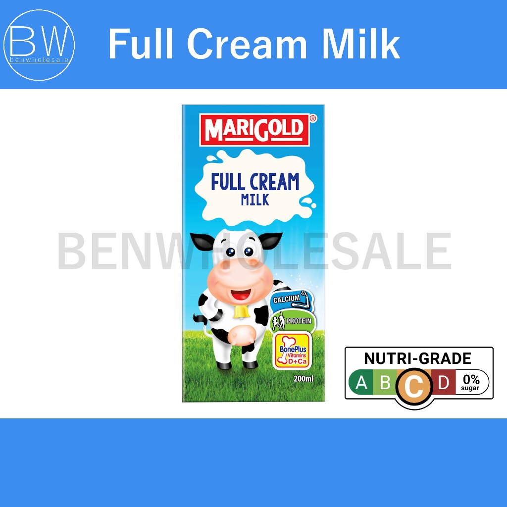 Marigold UHT Full Cream / Chocolate/ Strawberry/ Low Fat/ Malt Milk (1 ...