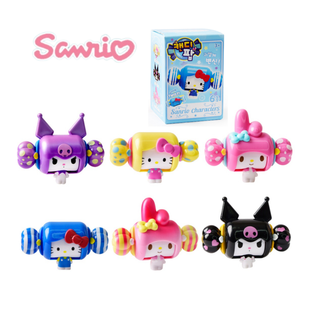[Sanrio] Blind Box Candy Pop Figurine 1 Random box Hello Kitty /My ...