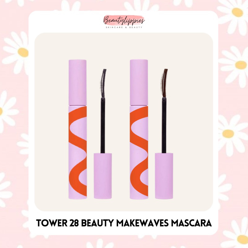 🌸 Tower 28 Beauty 🌸 Makewaves Curling + Lengthening Mascara | Shopee ...