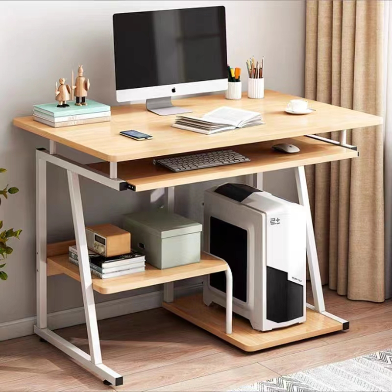 K-type computer/study table/desk, computer desk with shelf/office/home ...