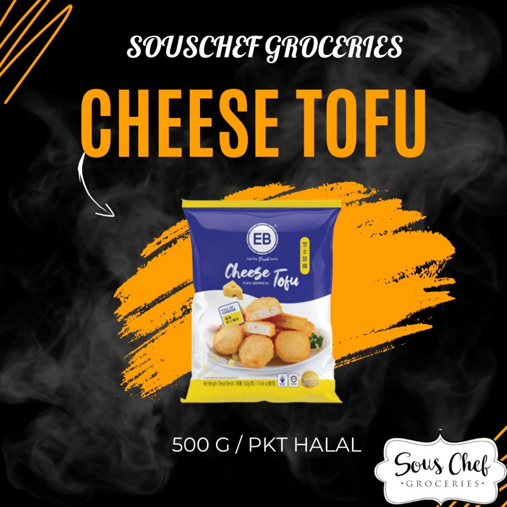 BUNDLE OF 2 / FROZEN CHEESE FISH TOFU 500G/PKT HALAL STEAMBOAT/HOTPOT 2 ...