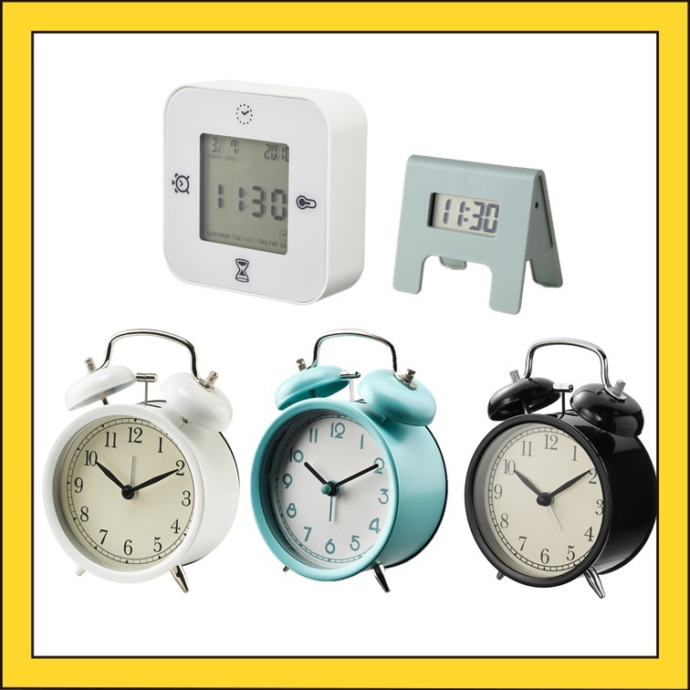 ikea alarm clocks for bedrooms Office Temperature 12/24H LED Display ...