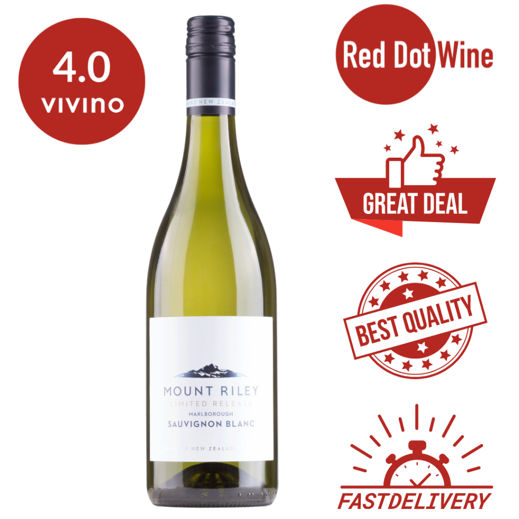 Mount Riley Marlborough Sauvignon Blanc "limited release" 2022 | Shopee ...