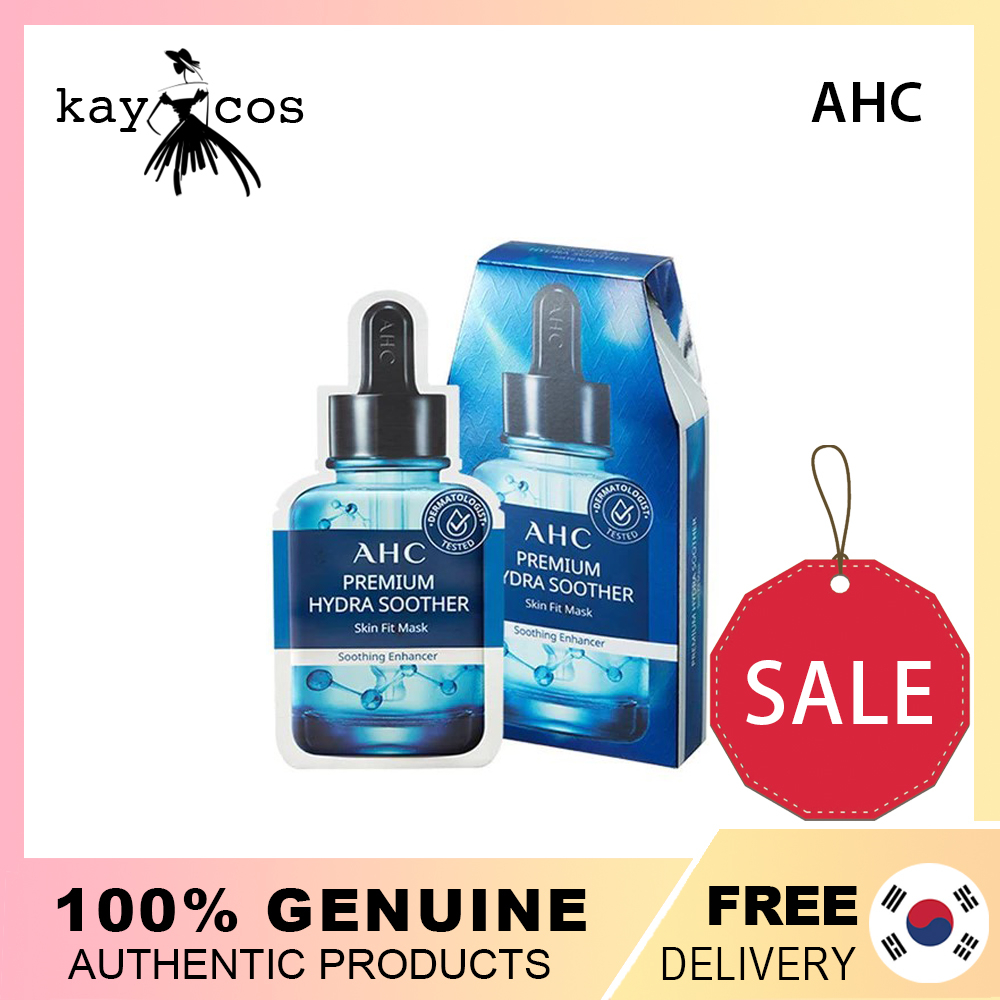 AHC Premium Hydra Soother Skin Fit Mask 27ml*5pcs (For hydrated and ...