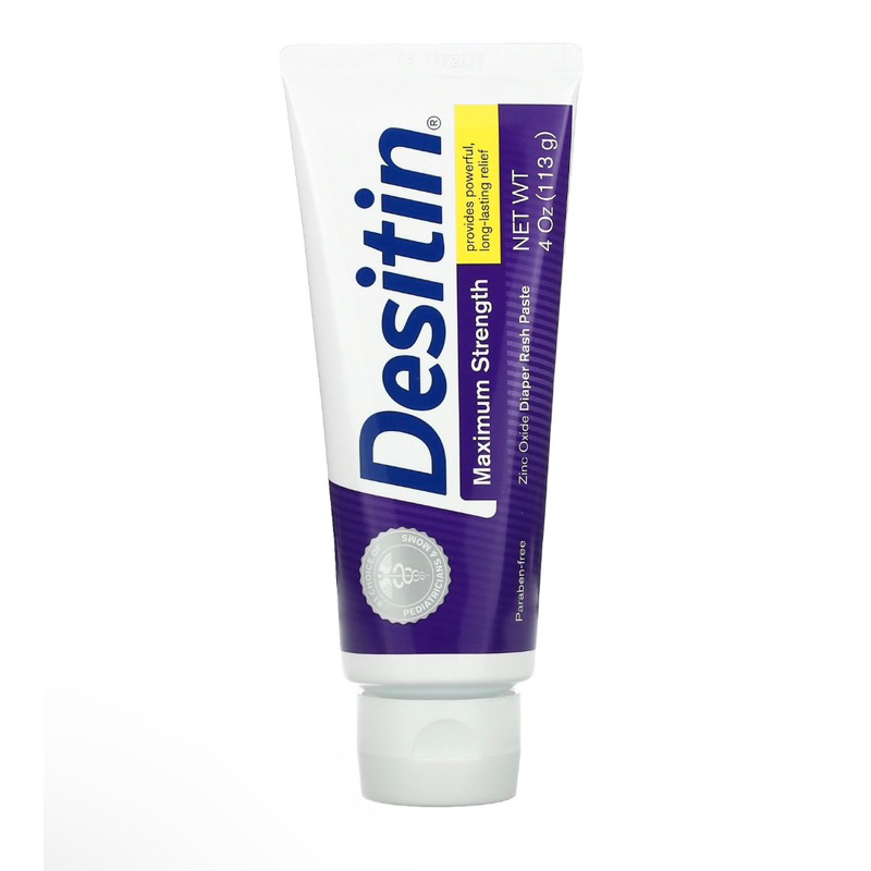 Desitin, Diaper Rash Paste, Maximum Strength | Diaper Rash Cream, Daily ...