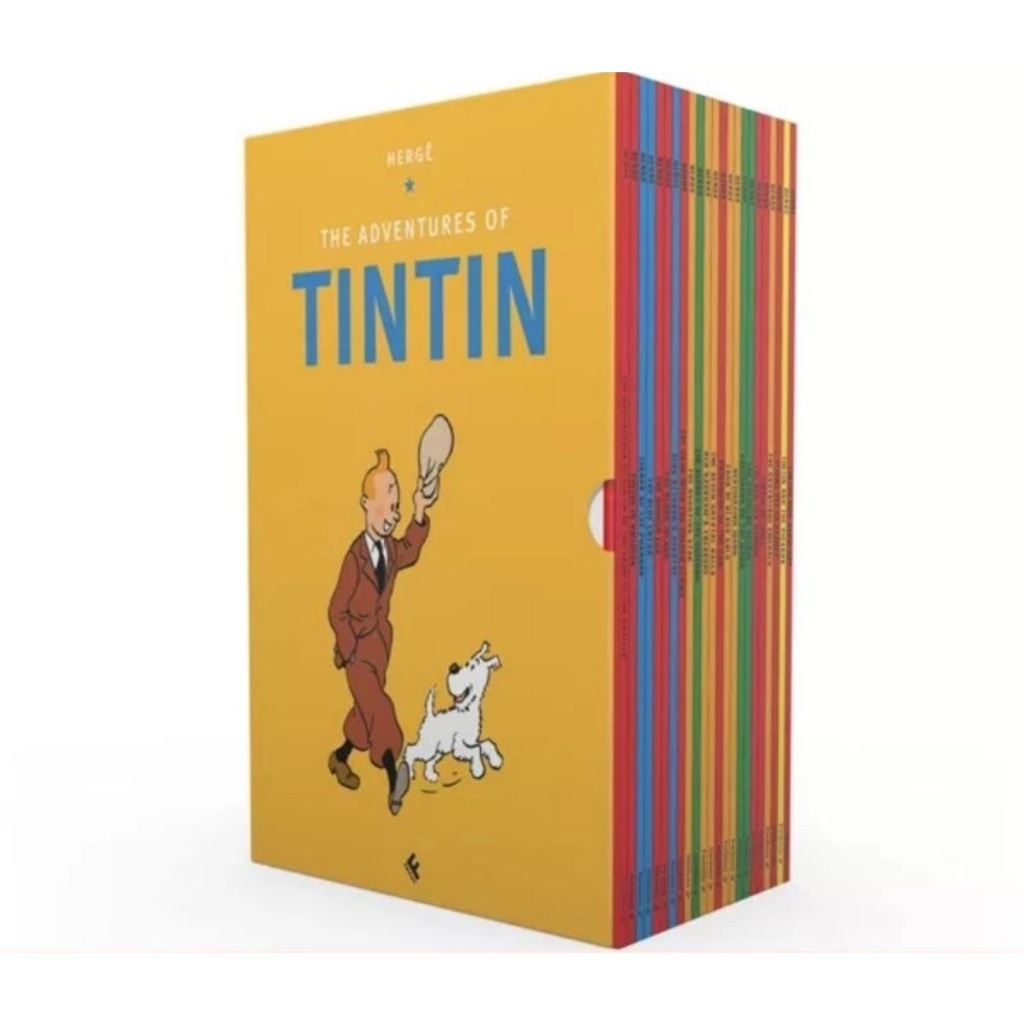 [SG] The Adventures of TinTin by Herge 90th Anniversary (23 HUGE A4 ...
