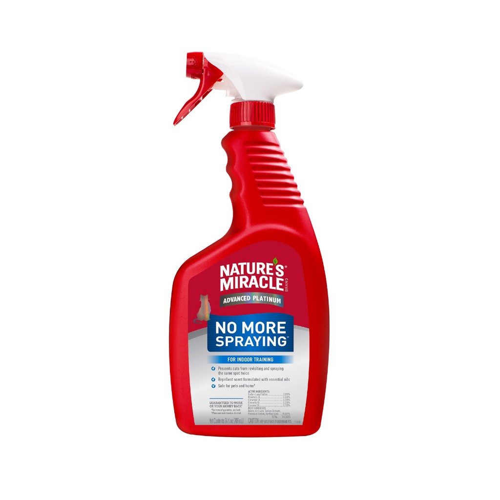 Nature's Miracle Advanced Platinum No More Spraying for Cats 24oz ...