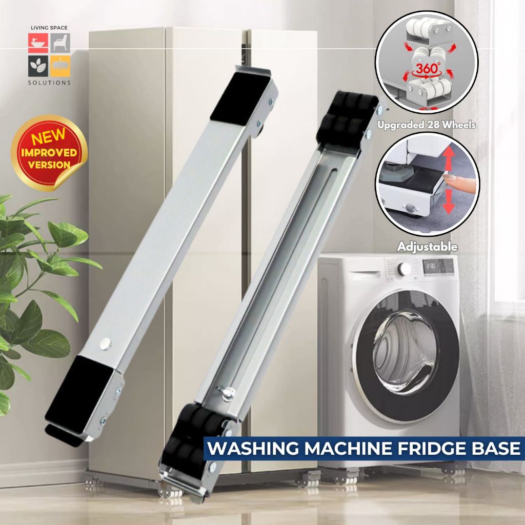 [SG Seller] Laundry Wash Machine Base Wheels Crowbar Dryer Machine ...
