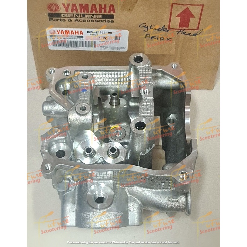 Cylinder Head Assy For Yamaha Aerox 155 V1 Genuine Yamaha Spare Part B65 E1102 00 Shopee