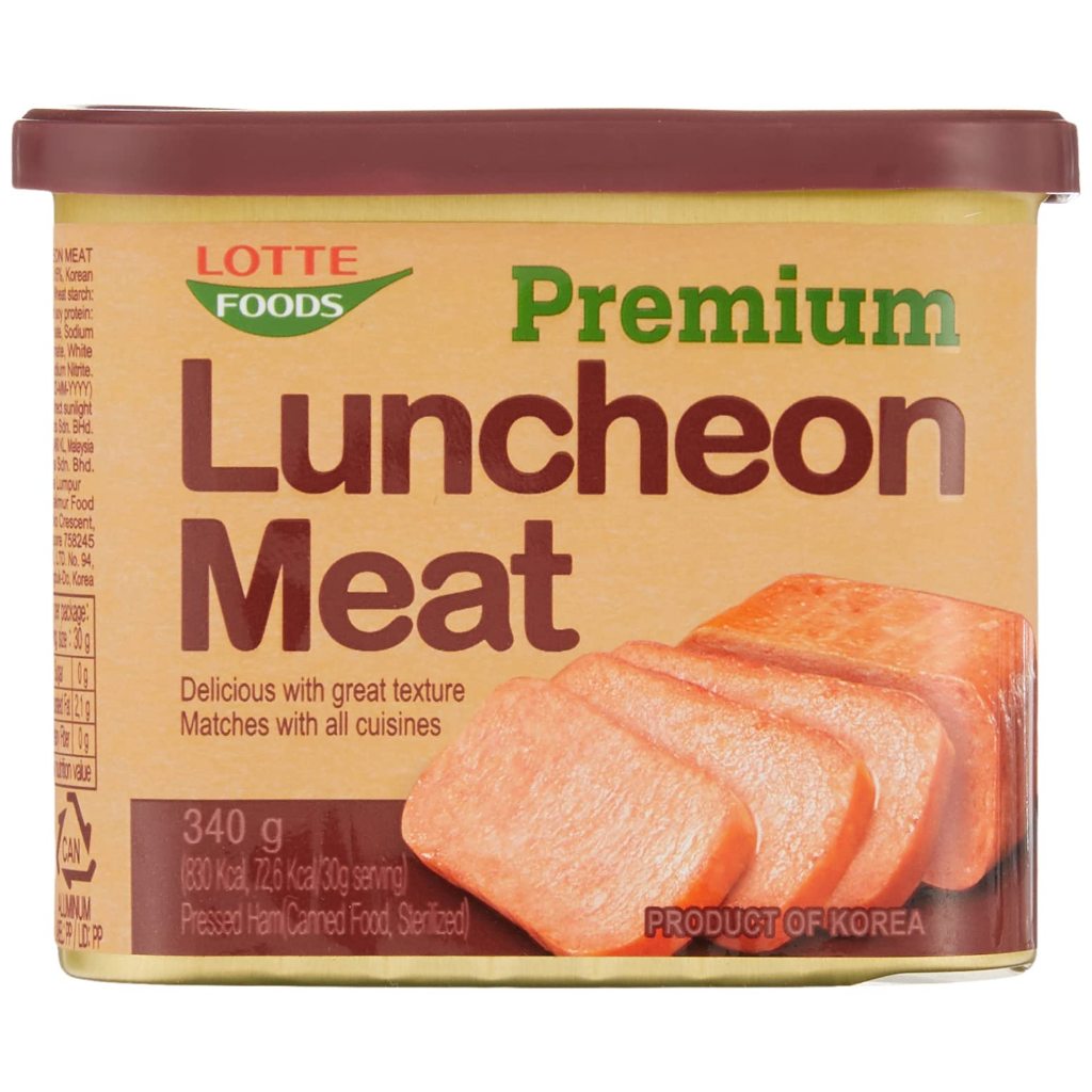 [Lotte] Premium Luncheon Meat 340g 롯데 런천미트 340g | Shopee Singapore