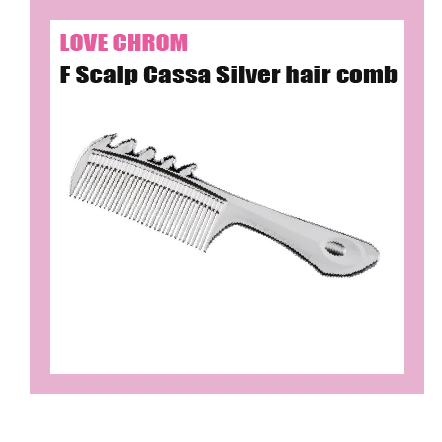 LOVE CHROM TOKYO F Scalp Cassa Silver hair comb direct from Japan ...