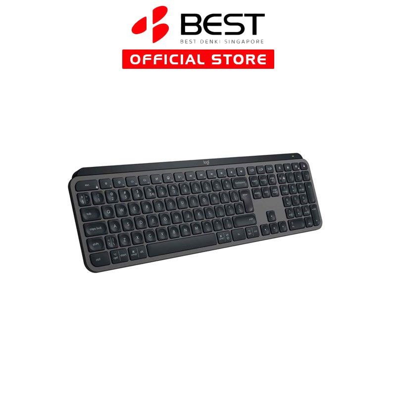 Logitech Keyboard Logitech MX Keys S Advanced Wireless Illuminated Keyboard - Graphite (920 ...