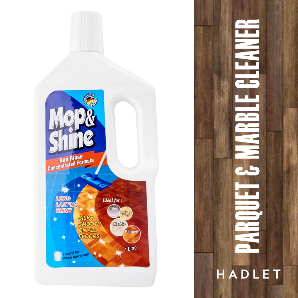 Mop & Shine Parquet and Marble Floor Concentrated Cleaner [1 litre ...