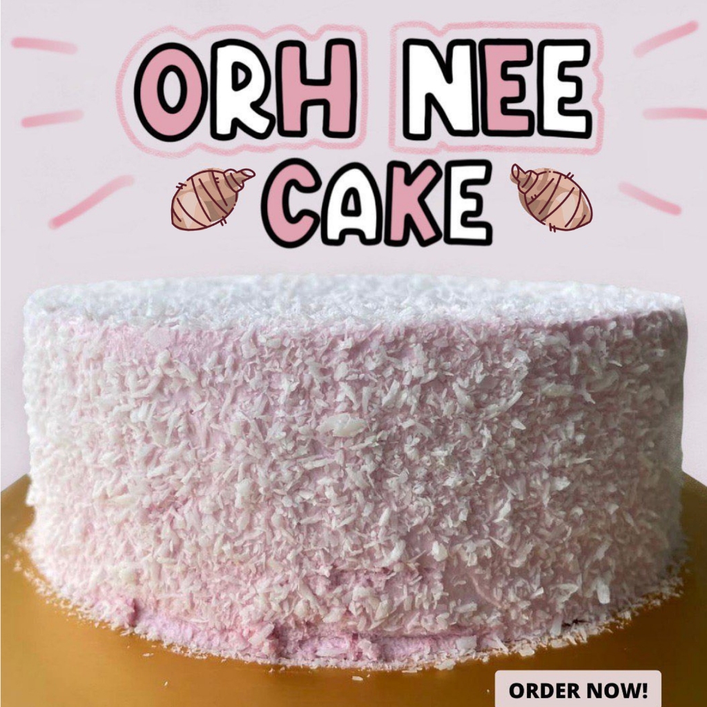 [BakeCraft] Orh Nee (Yam) Sponge Cake | Shopee Singapore