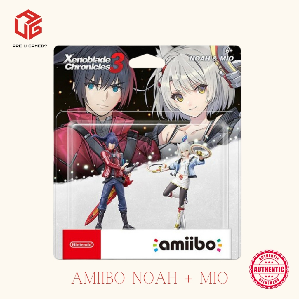 Amiibo Noah + Mio 2-Pack (Xenoblade Chronicles 3 Series) | Shopee Singapore