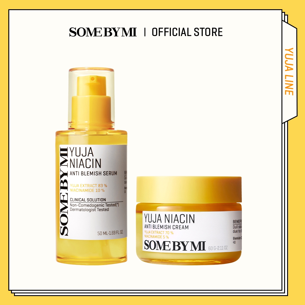 [SOME BY MI] Yuja Niacin 30 Days Blemish Care Serum 50ml+ Niacin anti ...