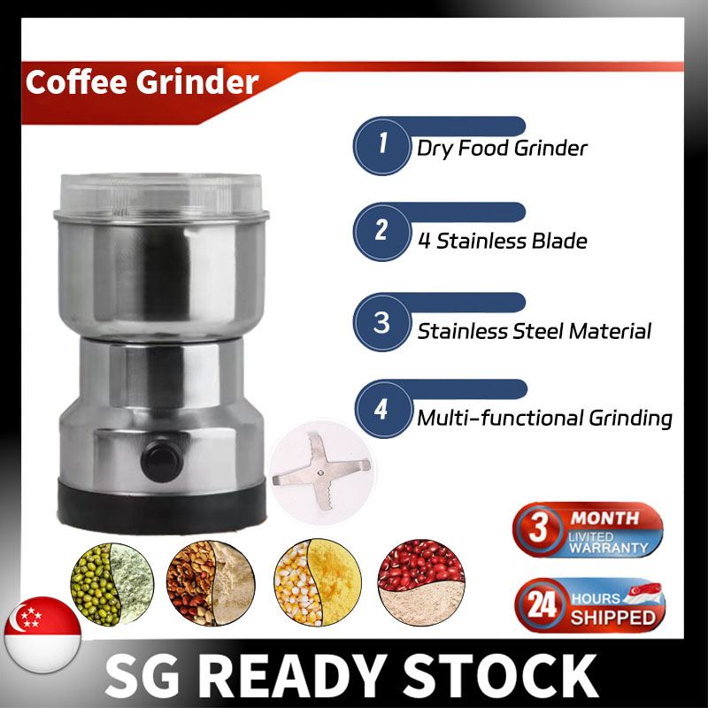 SG Electric Coffee Grinder Stainless Electric Grinder Multifunction ...