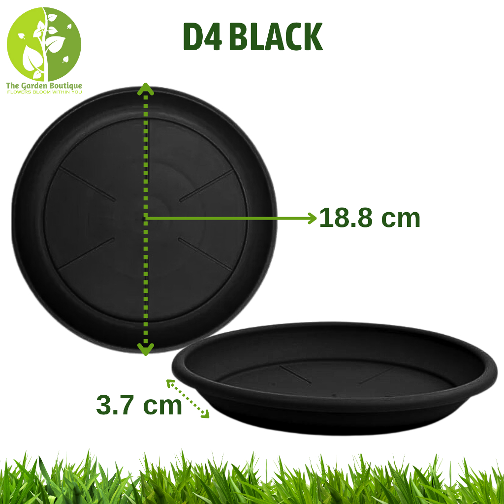 [Local Seller] Plant Pot Saucers Pot Trays Pot Plates Gardening Pot ...