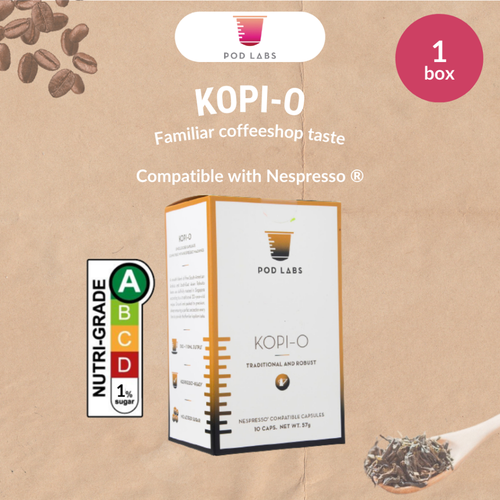 Pod Labs Nespresso Compatible Kopi-O (10 Capsules) | Shopee Singapore