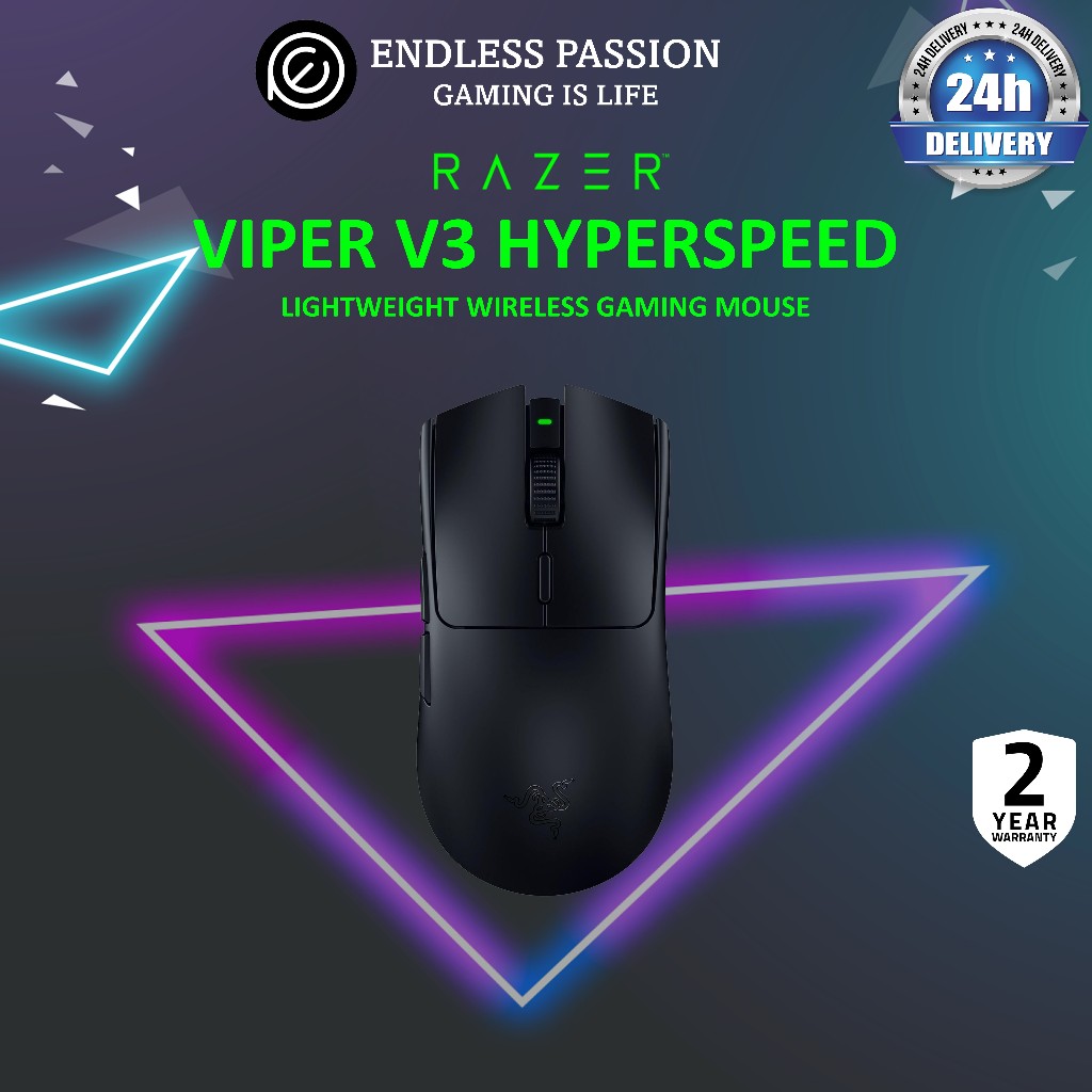 Razer Viper V3 HyperSpeed - Wireless Esports Gaming Mouse | Shopee ...