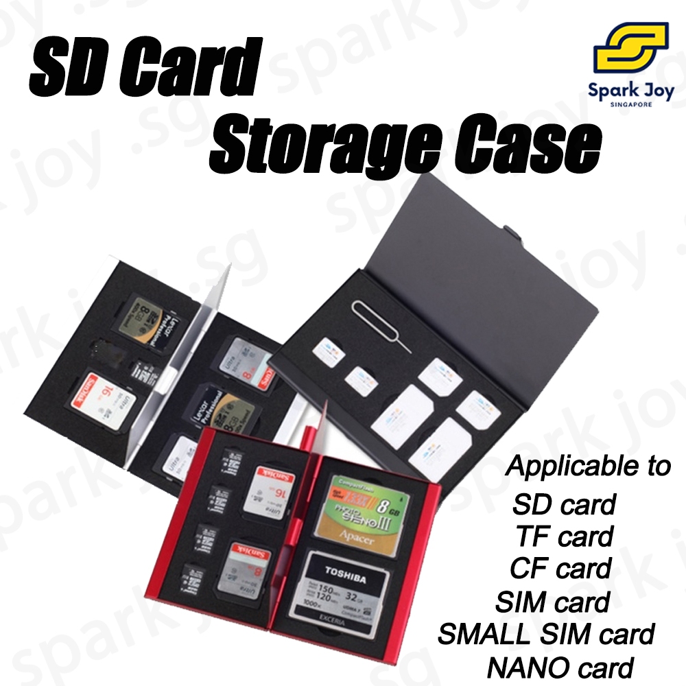 【SG】Memory Card Case Storage Holder Organizer Card Storage Box For ...
