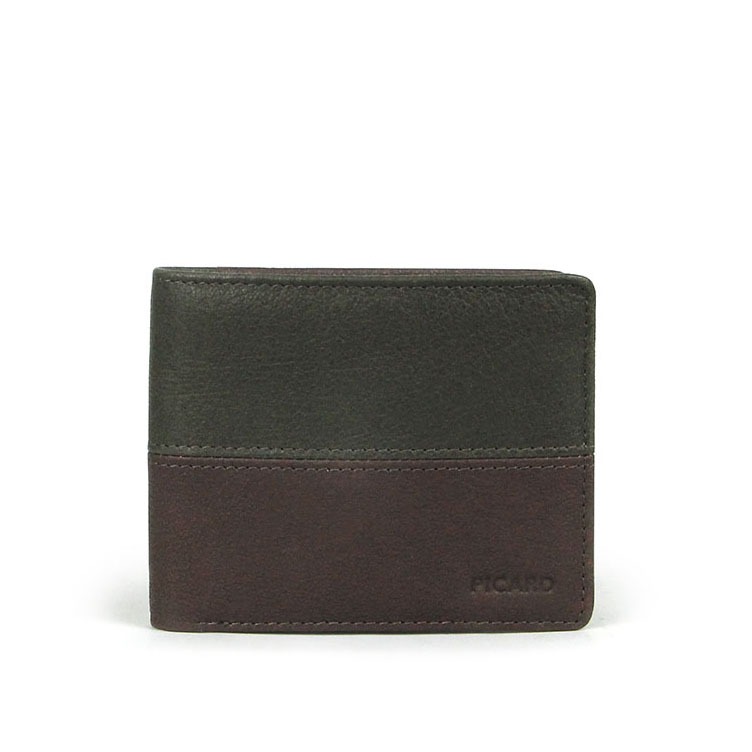 Picard Dallas Men's Leather Wallet with Card Window and Coin Pouch ...