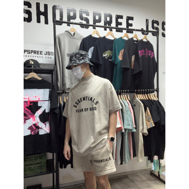 [JSHOPSPREE] FOG Essentials SS23 Dubai Exclusive Tee and Sweatshorts ...