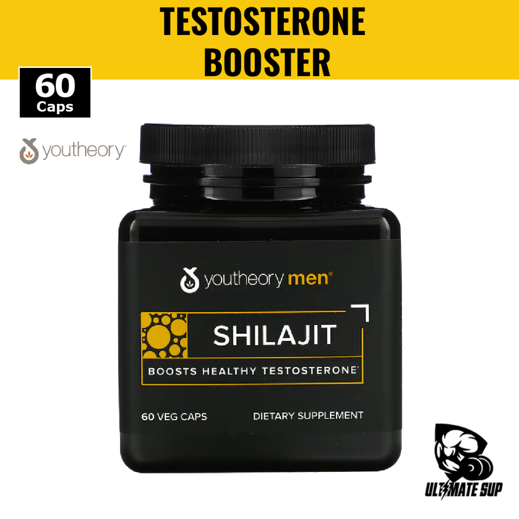 Youtheory, Shilajit, Testosterone Booster For Men, Enhanced Health ...