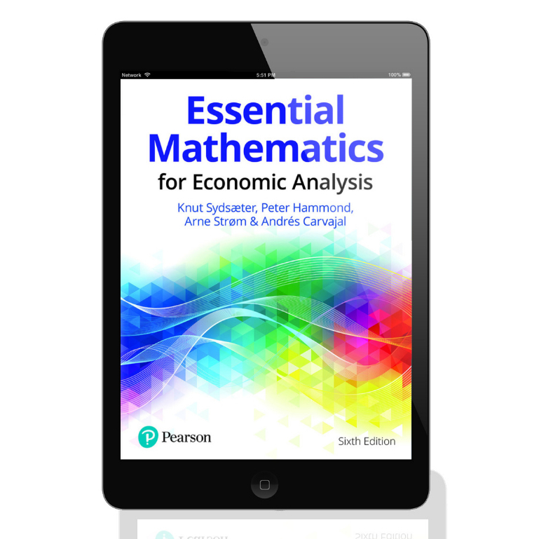 Essential Mathematics for Economic Analysis, 6th Edition eBook ...