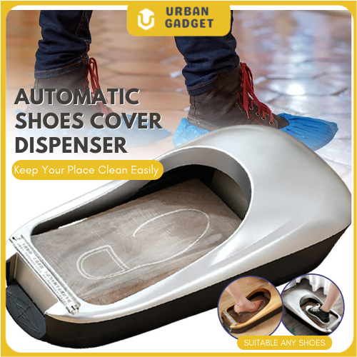 Intelligent Waterproof Overshoes Machine Automatic Shoe Cover Dispenser ...