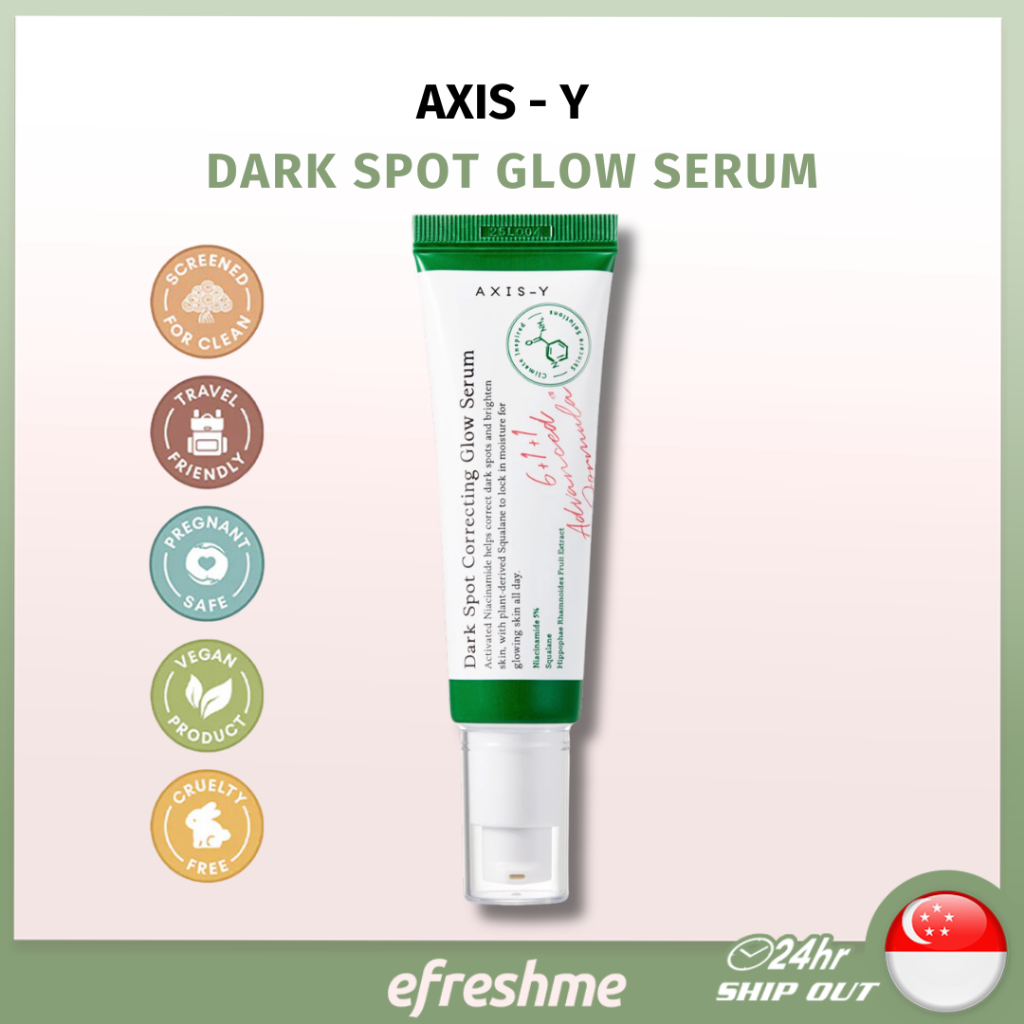 AXIS-Y Dark Spot Correcting Glow Serum 50ml - Soothe, Brighten ...