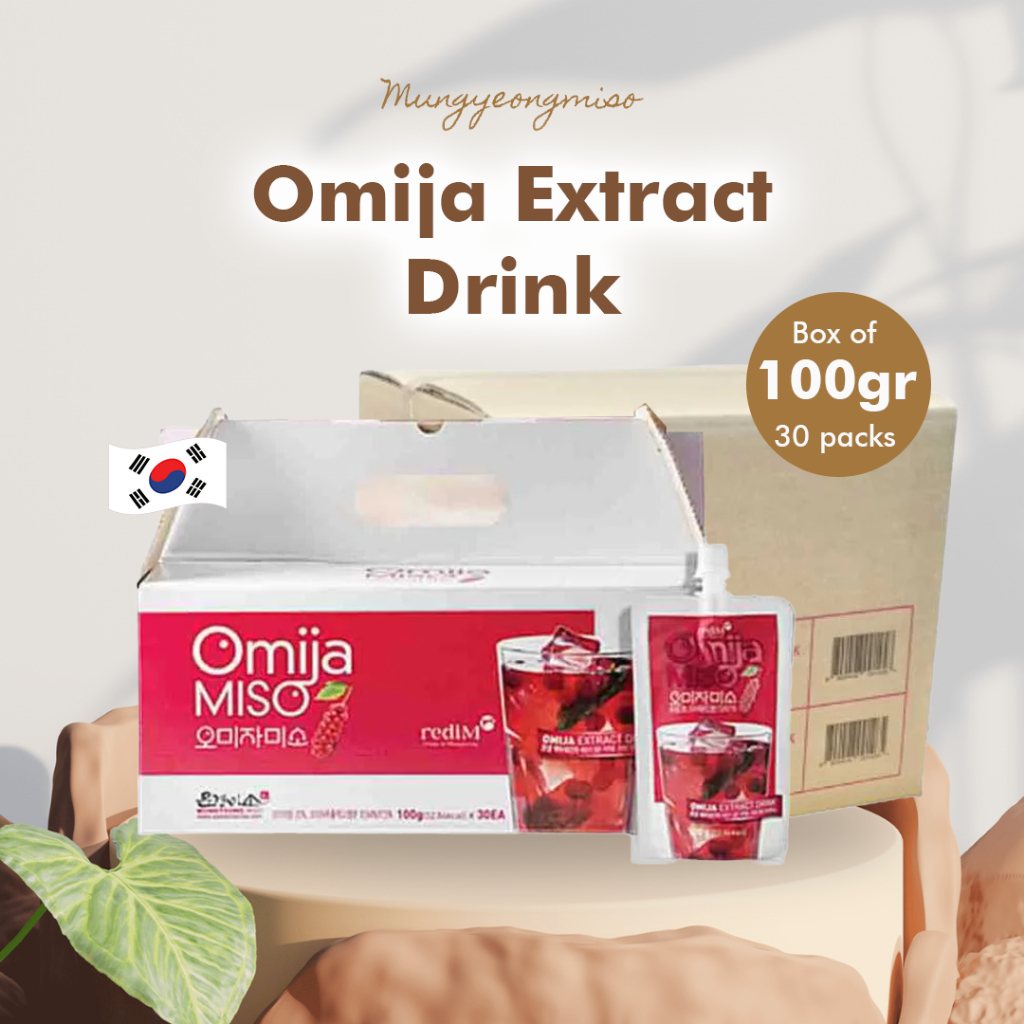 MGMISO Omija Extract Drink (100mlx30) | Mungyeongmiso Healthy Drink ...