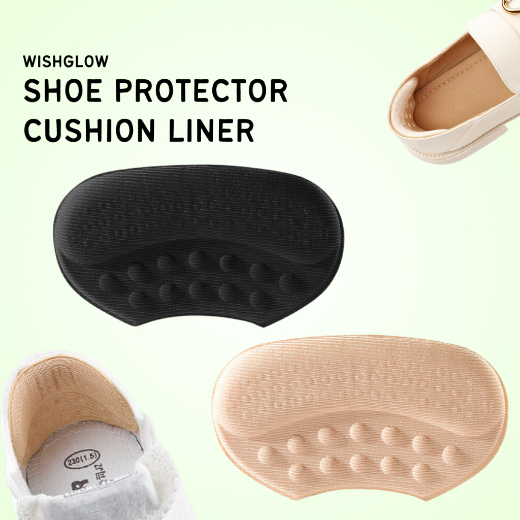 Wishglow Shoe Liner Cushion Pad Insert Padding Protector Back for Pain ...