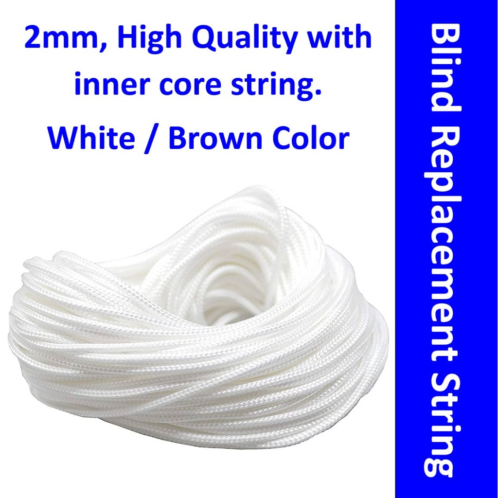 2mm Blind Replacement String ★ Drawstring ★ Rope String ★ Braided Nylon ...
