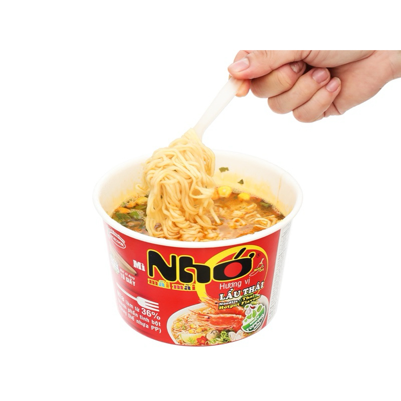 1 Tô Mì lẩu Thái Nhớ Thai Noodles Hot Pot Noodles (1 bowls -84g ...