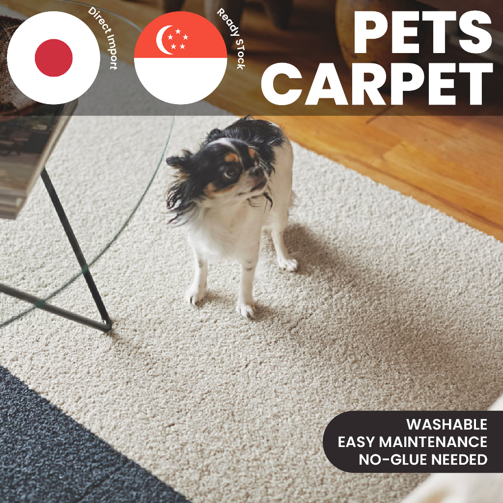 Honpo Pets Carpet Rug - Japan Import / Cozy Warm / Non-Slip / Clean ...