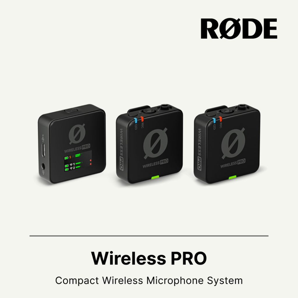 Rode Wireless Pro Compact Wireless Microphone System | Shopee Singapore