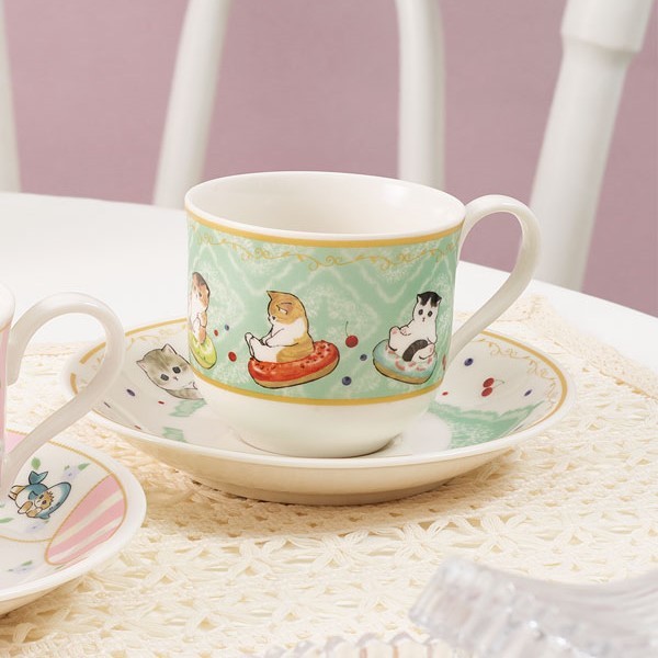 Mofusand Tea Cup and Saucer Set - Ichiban Kuji - Mofusand - Classy Tea ...