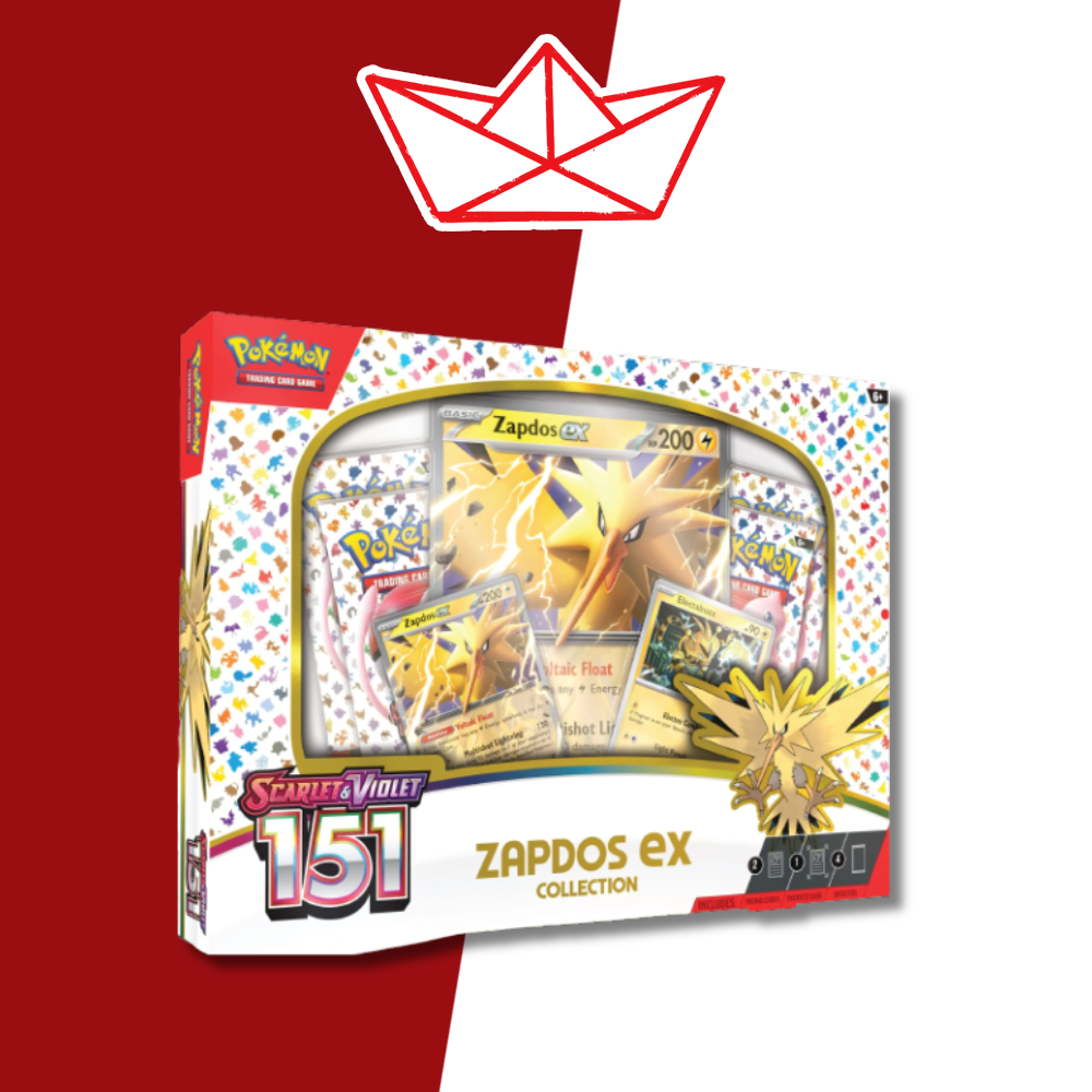 Pokémon TCG: Scarlet & Violet 151 Collection — Zapdos ex | Shopee Singapore