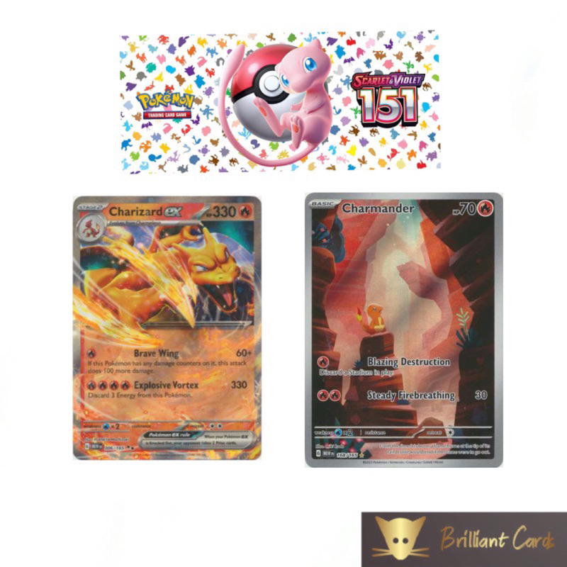 Pokemon 151 SV3.5 Charizard Charmander TCG Card | Shopee Singapore