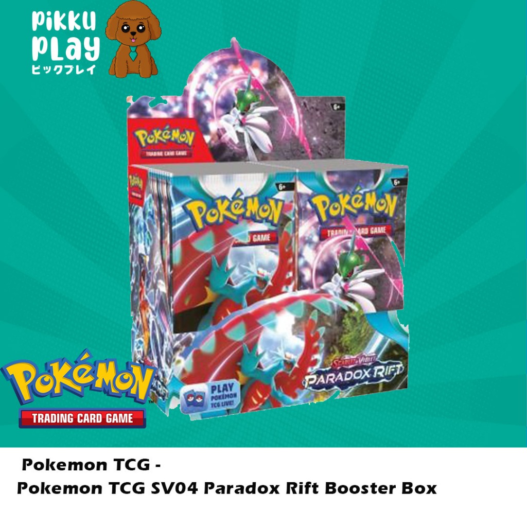 Pokemon TCG SV04 Paradox Rift Booster Box | Shopee Singapore