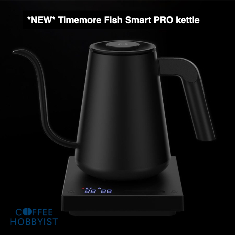 Timemore Fish Smart PRO Electric Gooseneck Kettle (Temperature Control ...