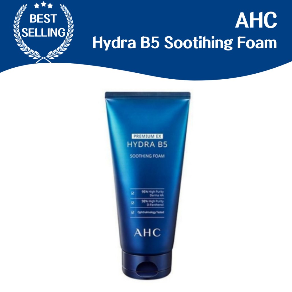 AHC Premium EX Hydra B5 Soothing Foam 180ml Moisturizing Skin ...