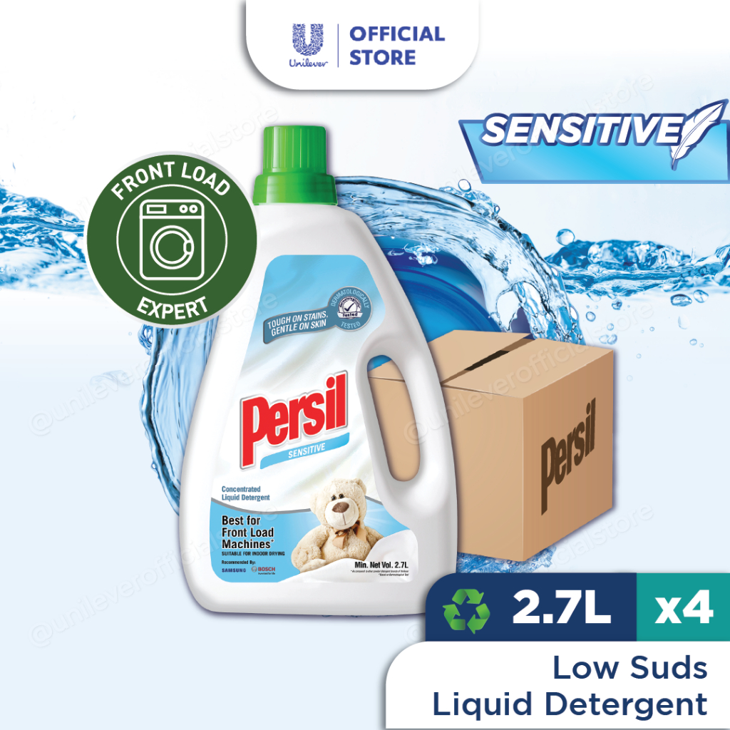[Bundle of 4] Persil Liquid Detergent 2.7L Carton Deal | Shopee Singapore